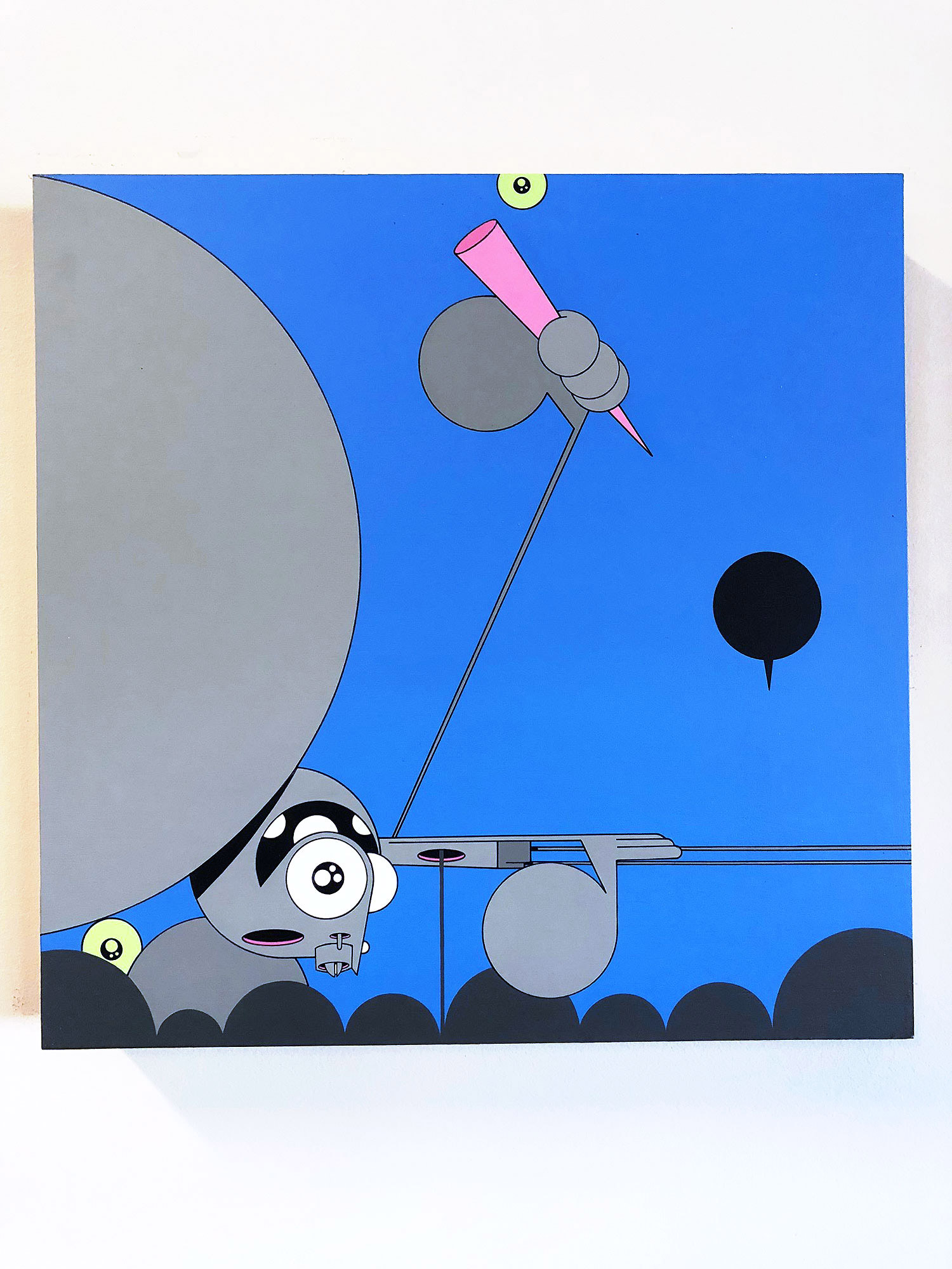 "The Space Monkey Returns!" by Artist James Marshall aka Dalek