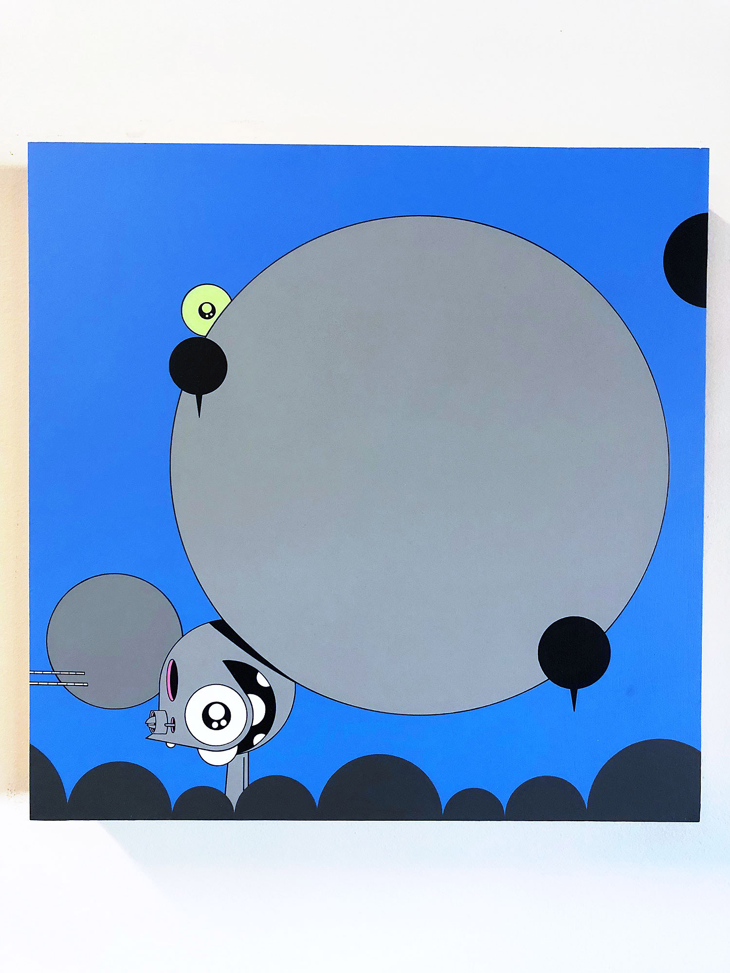 "The Space Monkey Returns!" by Artist James Marshall aka Dalek