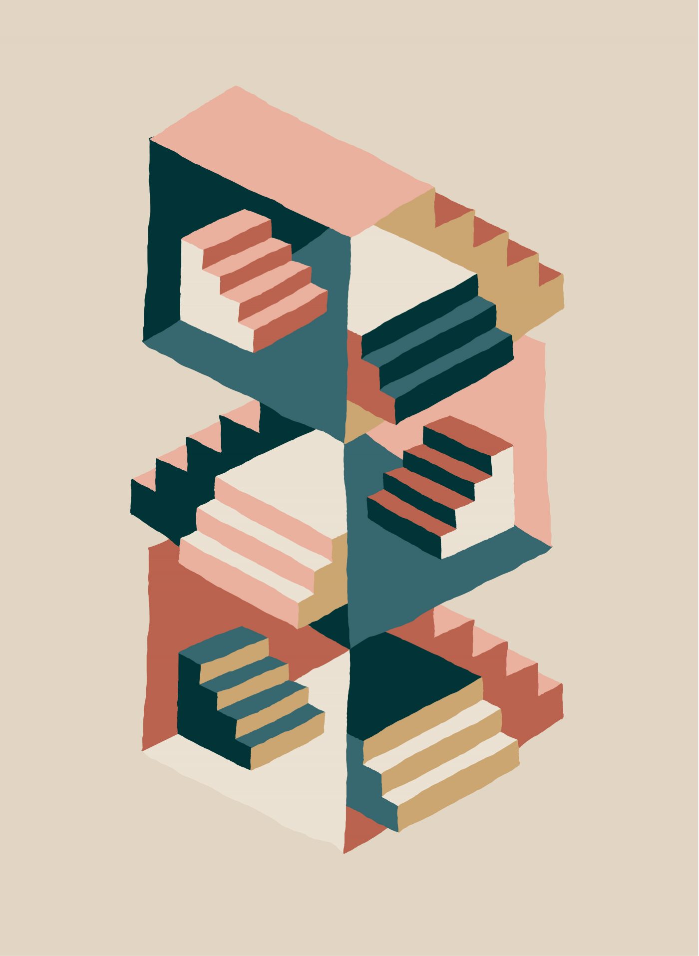 Psychedelic Stairs – BOOOOOOOM! – CREATE * INSPIRE * COMMUNITY * ART ...