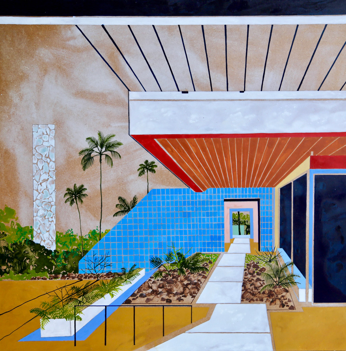 “The Kennedy Trip” by Artist Charlotte Keates | The Heart of Design and Art