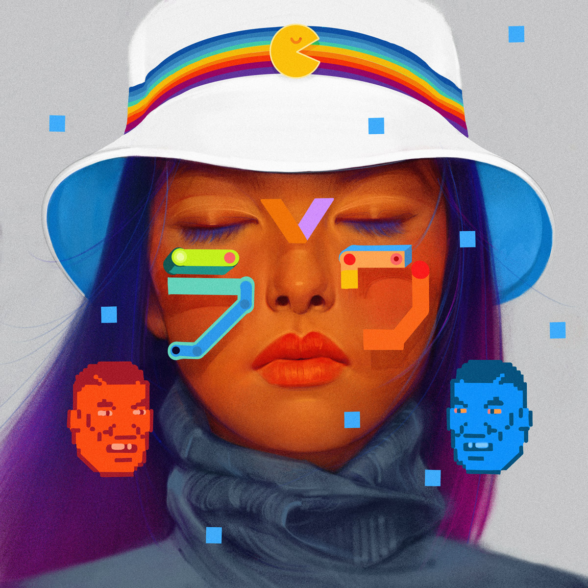 “Digital Vs. Analogue” by Artist Samuel Rodriguez | The Heart of Design ...