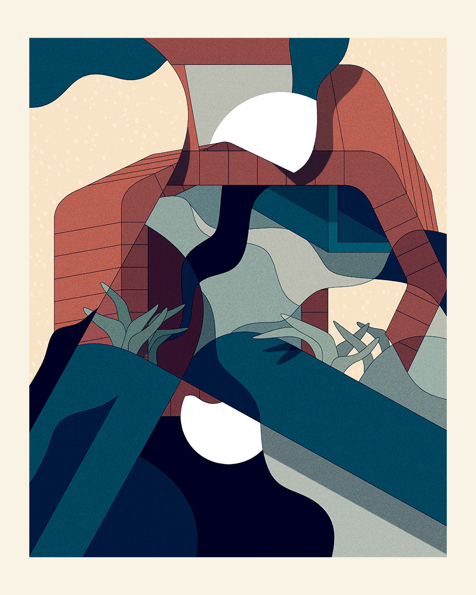 “In and out of Control” by Illustrator Peter Gehrman